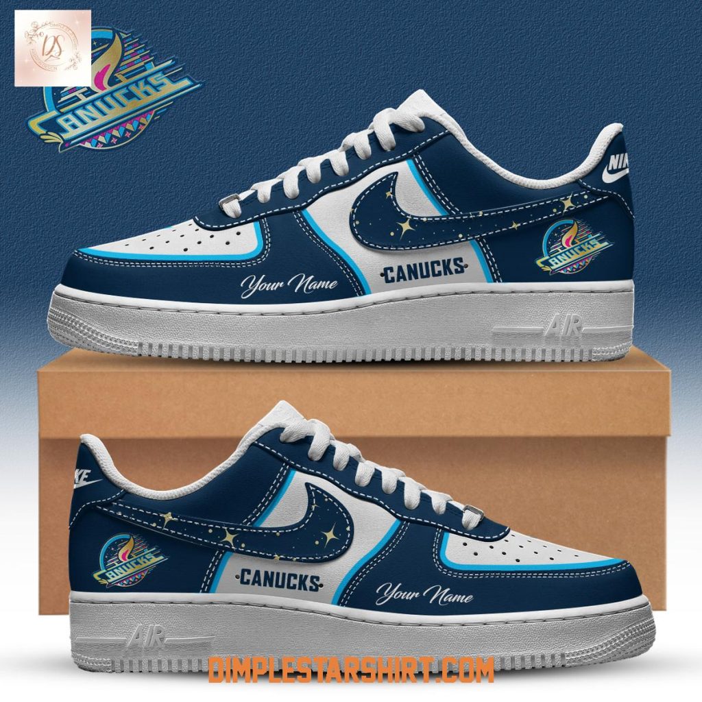 Vancouver Canucks Diwali Skate 2025 Air Force 1 Shoes - Dimplestartshirt
