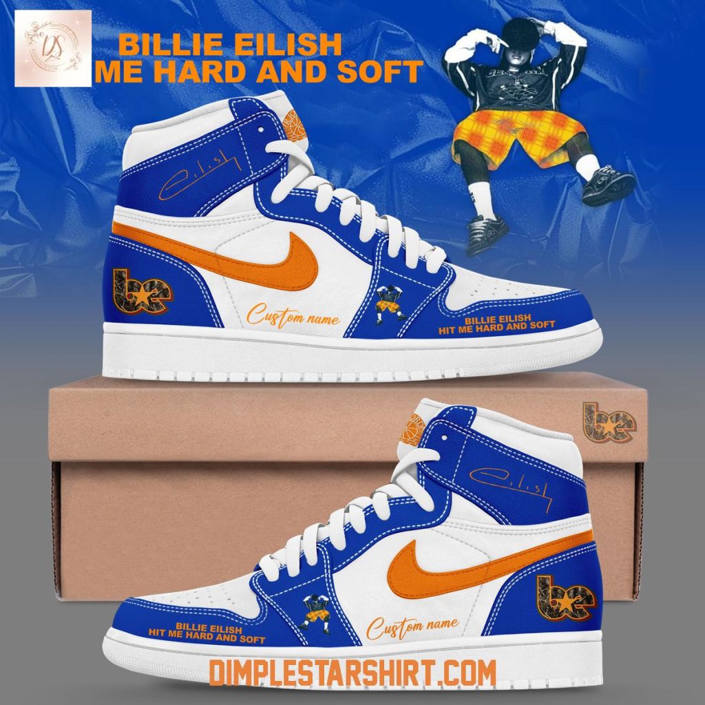 Billie Eilish Hit Me Hard And Soft 2026 Air Jordan 1 Shoes ...