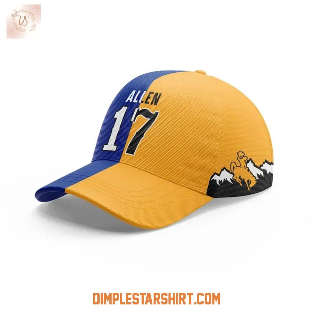 Wyoming Cowboys x Buffalo Bills Josh Allen Cap - Dimplestartshirt