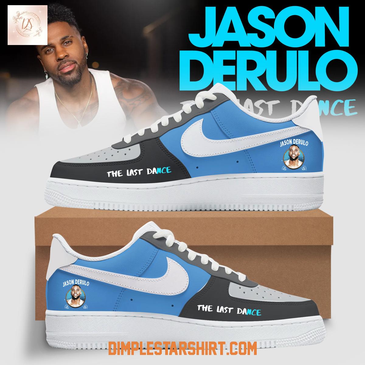 Jason Derulo Last Dance World Tour 2026 Air Force 1 Shoes ...