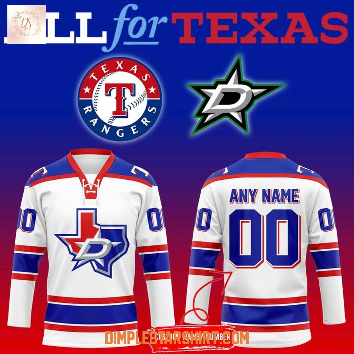Texas Rangers x Dallas Stars Night 2026 Jersey - Dimplestartshirt